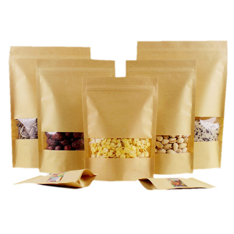 Kraft Paper Ziplock Bags – Max Enterprises